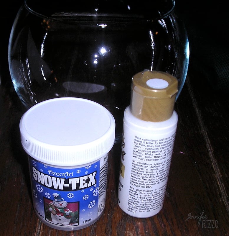 How to Make a Glowing Glittery Snowball Candle Globe - Jennifer Rizzo