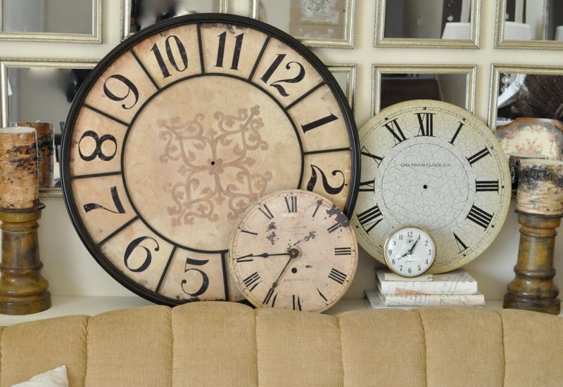 Decorating with Vintage Clocks - Jennifer Rizzo