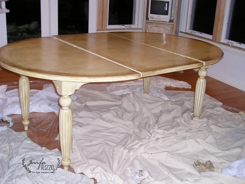 The Best Creative Painted Table Ideas - Jennifer Rizzo