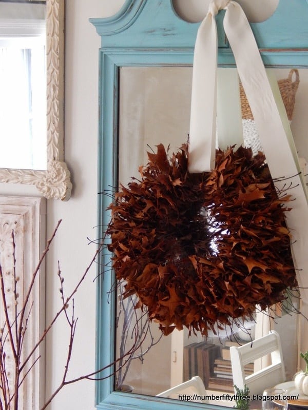 Oka leaf wreath - Jennifer Rizzo