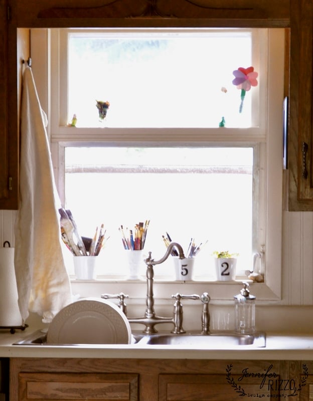 Kitchen windowsill decorating ideas - Jennifer Rizzo