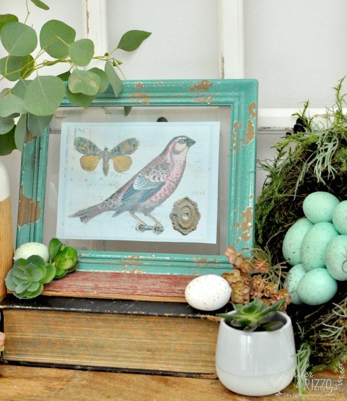 Spring Bird Printable - Jennifer Rizzo