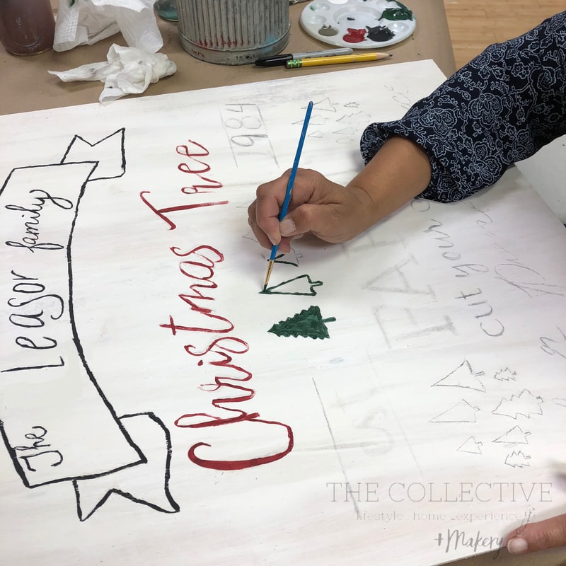 DIY Fresh-Cut Christmas Tree Farm Holiday Sign Workshop - Jennifer Rizzo