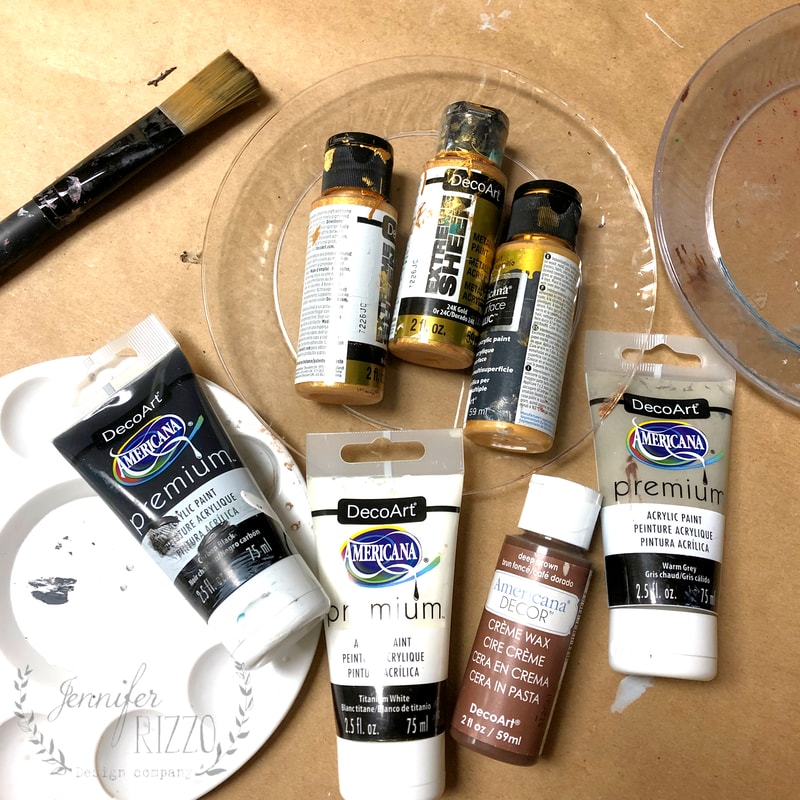 DIY Abstract Painting for Beginners with a Putty Knife - Jennifer Rizzo