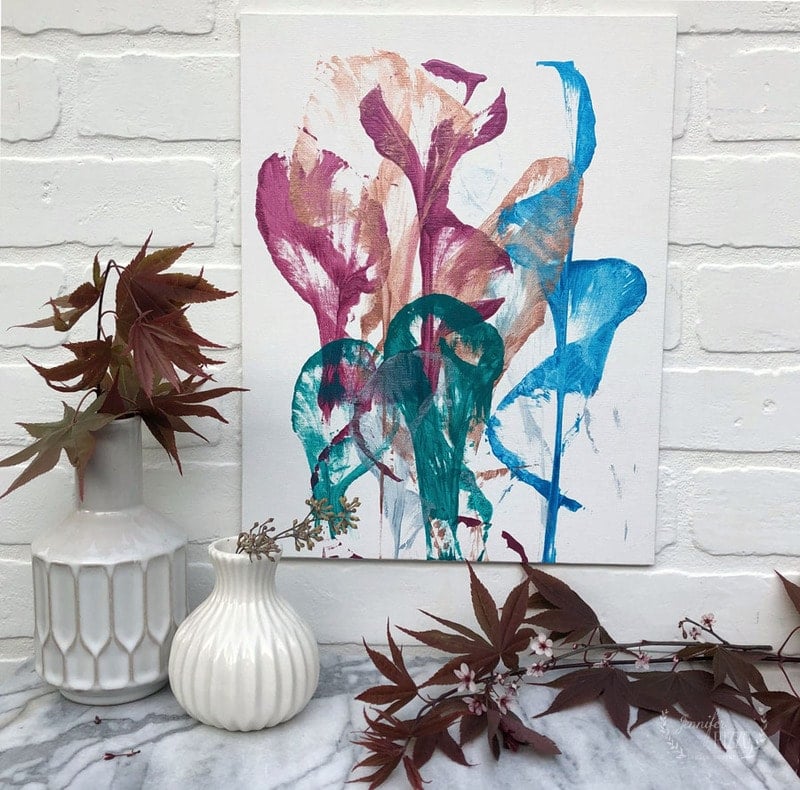 String Painting Paint Pulled String Art - Jennifer Rizzo