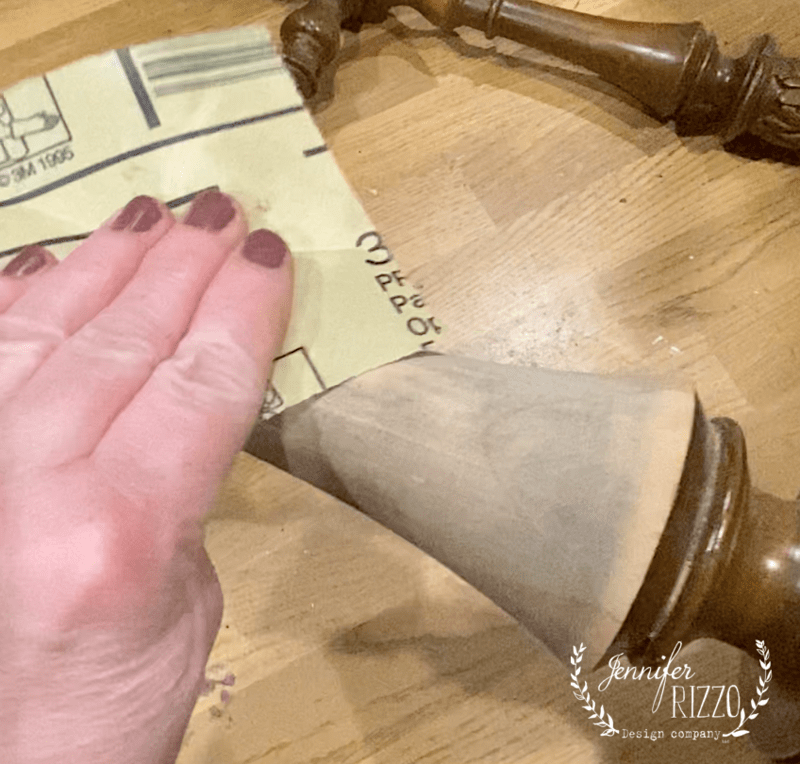 How to Ceruse or Whitewashing Wood with Paint - Jennifer Rizzo