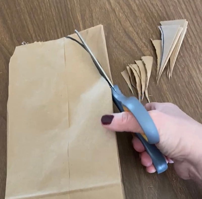 Easy and Fun Paper Bag Snowflakes From Lunch Bags - Jennifer Rizzo