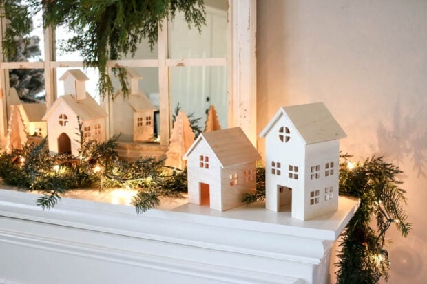 Different DIY Christmas Village Houses You Can Make - Jennifer Rizzo