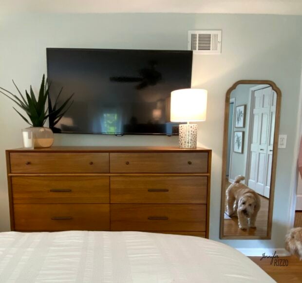 West Elm Acorn dresser bedroom - Jennifer Rizzo