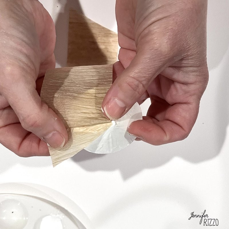 Make Crepe Paper Mushrooms - Jennifer Rizzo