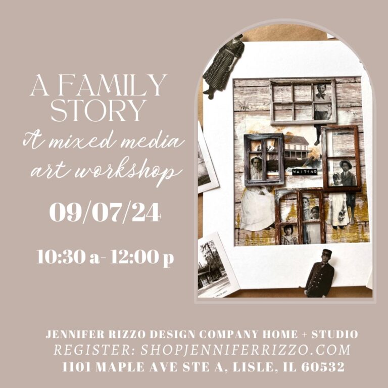 Art Workshops in the Lisle Studio - Jennifer Rizzo